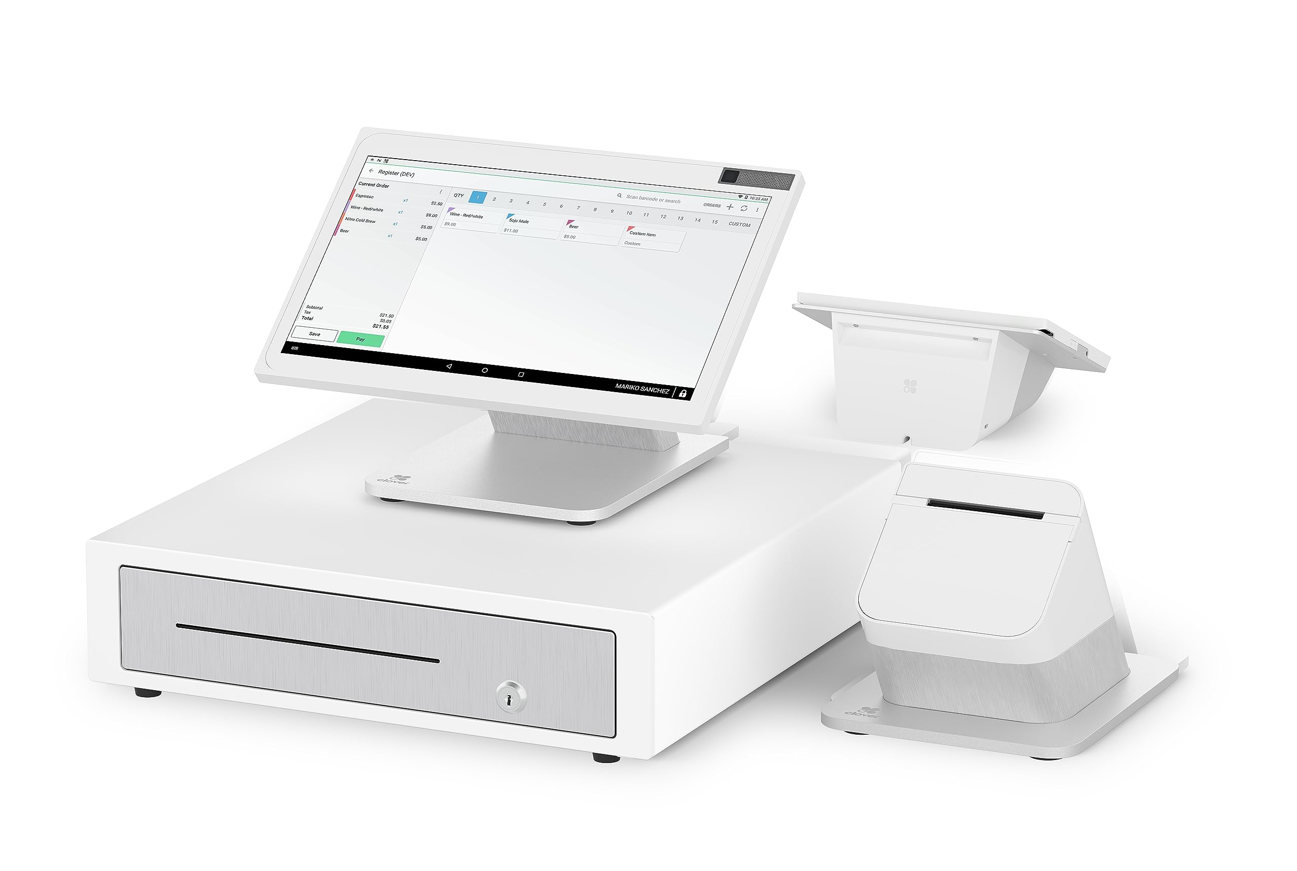 Clover Station PRO (Duo) - Requires New Processing Account Through Powering POS. (US, PR, USVI only)