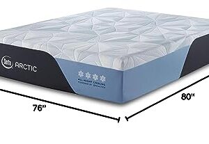 Serta Arctic Premier- 14.5" King Firm Mattress, USA Built, 100-Night Trial, CertiPUR-US Certified