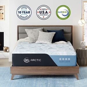 Serta Arctic Premier- 14.5" King Firm Mattress, USA Built, 100-Night Trial, CertiPUR-US Certified