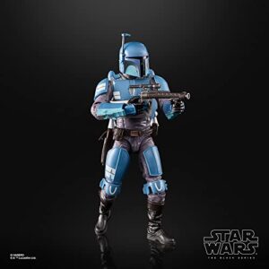 STAR WARS The Black Series Death Watch Mandalorian Toy 6-Inch-Scale The Mandalorian Collectible Action Figure, Kids Ages 4 and Up