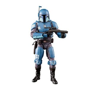 star wars the black series death watch mandalorian toy 6-inch-scale the mandalorian collectible action figure, kids ages 4 and up