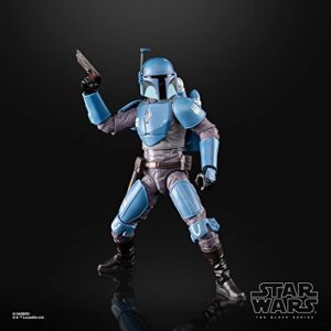 STAR WARS The Black Series Death Watch Mandalorian Toy 6-Inch-Scale The Mandalorian Collectible Action Figure, Kids Ages 4 and Up