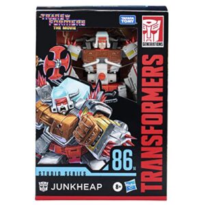 Transformers Toys Studio Series 86-14 Voyager Class The The Movie 1986 Junkheap Action Figure - Ages 8 and Up, 6.5-inch