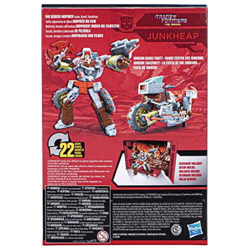 Transformers Toys Studio Series 86-14 Voyager Class The The Movie 1986 Junkheap Action Figure - Ages 8 and Up, 6.5-inch