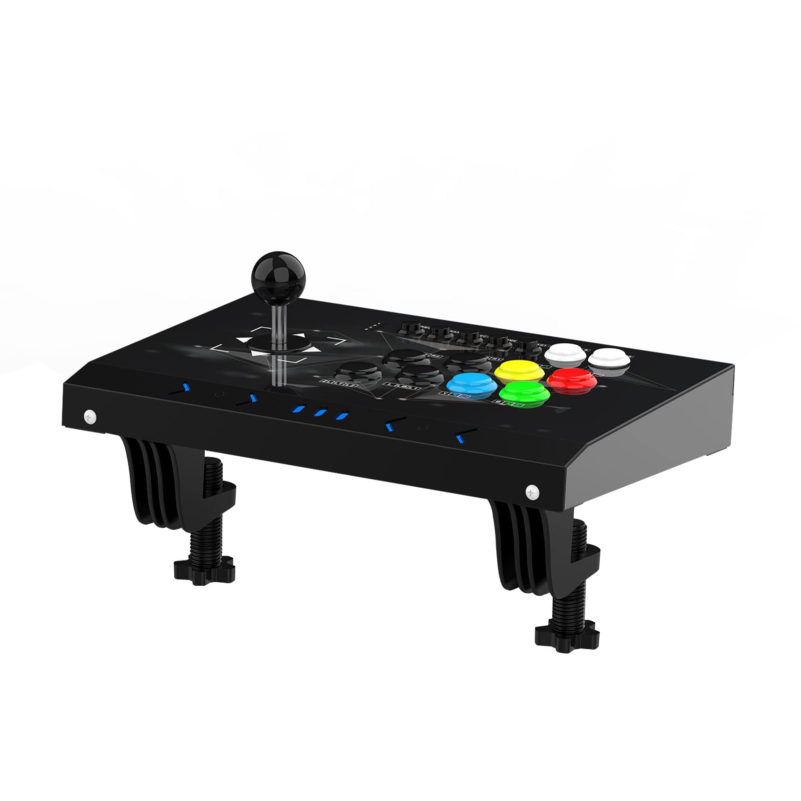 DOYO Arcade Fight Sticks with Octagonal Gate - Ultra-Moddable - Fighting Game Controller - Customize Buttons and Joystick, Suitable for PC/Raspberry Pi / PS3 / Switch/NEO GEO Mini/Android (Black)