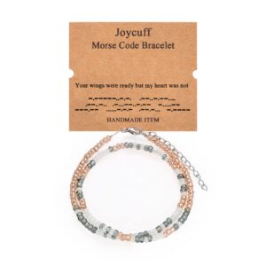 joycuff memorial bracelets for women memory bracelet sympathy gifts for her