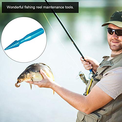 Raguso Fishing Reel Repairing Tool, Durability Aluminum Alloy Bearing Remover Lightweight for Fishing Repairing