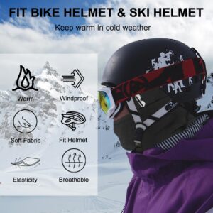 ROCKBROS Ski Mask Balaclava for Men Cold Weather Scarf Windproof Thermal Winter Women Neck Warmer Hood for Cycling Hiking