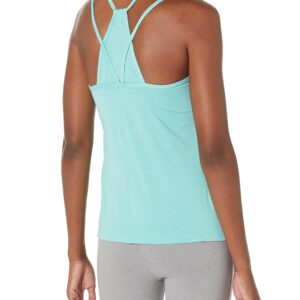 Reebok Women's Standard ACTIVChill Strappy Athletic Tank, Semi Classic Teal, Large