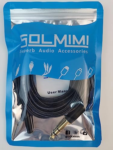 SOLMIMI Headphone Adapter 1/4 to 3.5 mm(11.5ft, 3.5 M), 1/4 to 1/8 Headphone Adapter for Keyboard Piano, Quarter Inch to Headphone Jack Adapter Compatible with Mixer Guitar Piano Amplifier Speaker