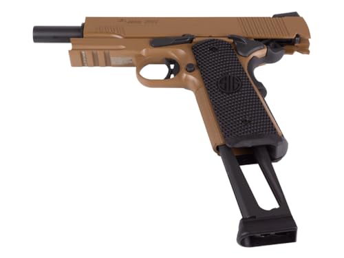 SIG SAUER 1911 Emperor Scorpion CO2-Powered 4.5mm Steel BB Caliber Semi-Auto Air Pistol with 17rd BB Mag - CO2 Cartridges Not Included