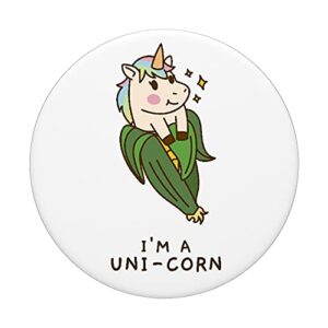 I 'm A Uni-Corn PopSockets Swappable PopGrip