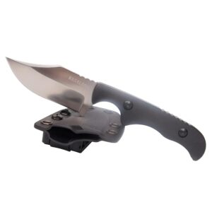 MASALONG kni232 EDC 9Cr14MOV Hard Stainless Steel knife Camping Fixed-Blade Knives (Butcher Knife B)