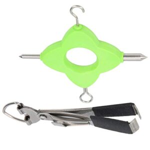 fishing puller knot tool, practical exquisite fishing knot puller, for fishing enthusiasts knotter fishing accessories men women(four in one)