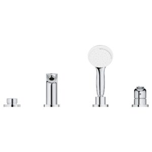 GROHE 25245003 Eurosmart Single-Handle Roman Tub Faucet, Chrome