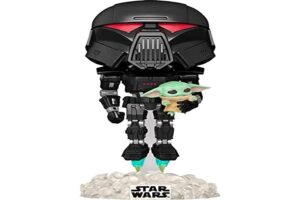 pop vinyl - star wars - dark trooper with grogu 488