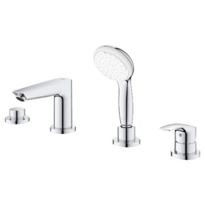 GROHE 25245003 Eurosmart Single-Handle Roman Tub Faucet, Chrome