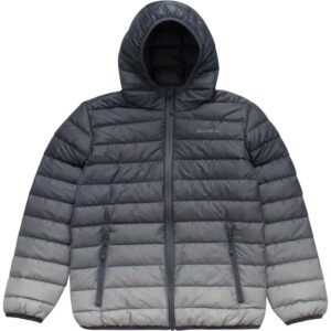 Eddie Bauer Boys' Jacket - CirrusLite Weather Resistant Down Coat for Boys - Insulated Quilted Bubble Puffer (3-20), Size 14-16, Iron