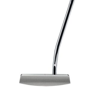 bell ii f-410 full offset oversize blade golf putter + winn dri-tac dark gray jumbo grip (right, 39)