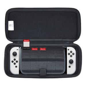 HORI Nintendo Switch Slim Tough Pouch (Black) for Nintendo Switch and Nintendo Switch OLED Model - Officially Licensed by Nintendo - Nintendo Switch;