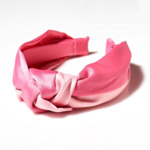 bellefixe knotted headband (pink)