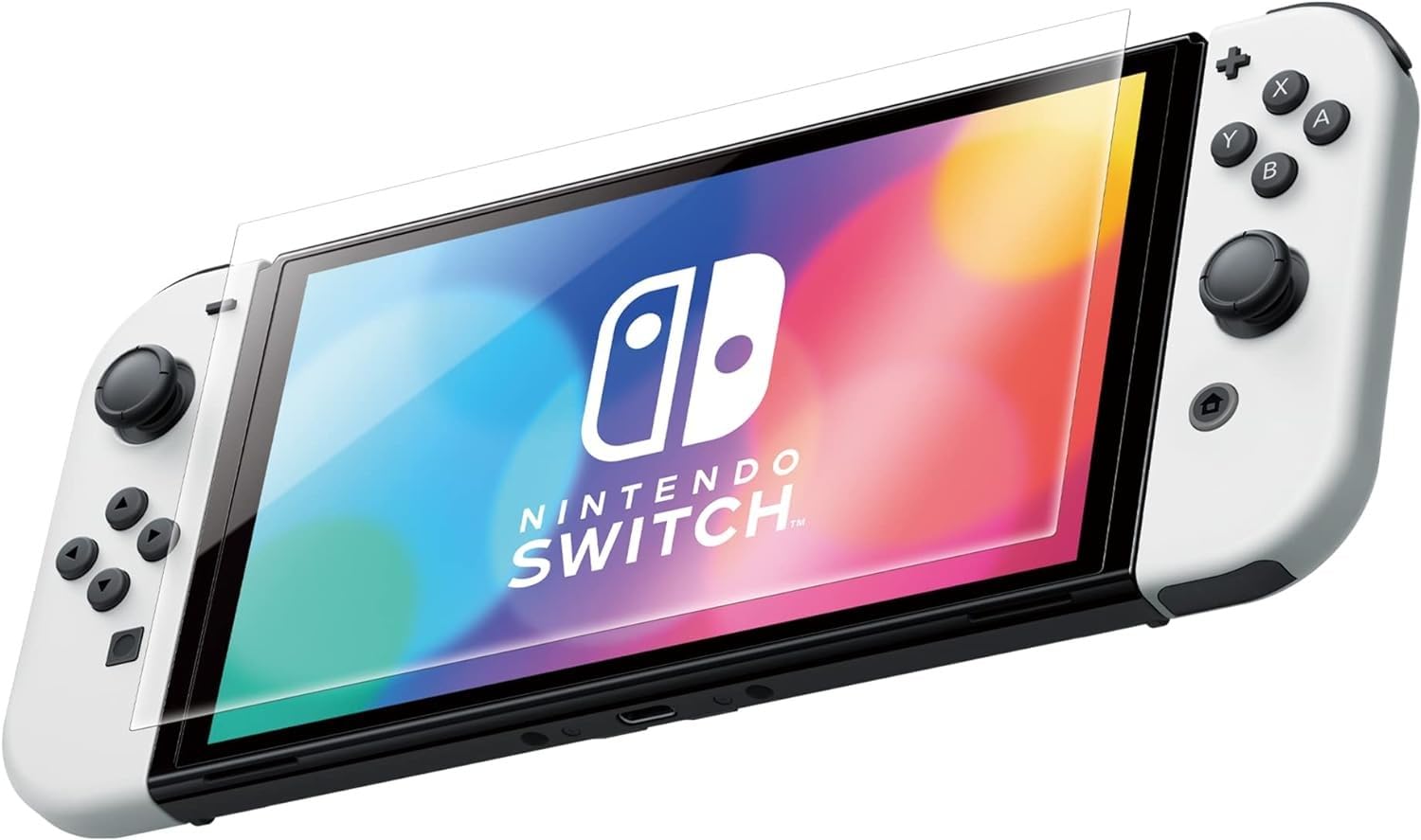 HORI Blue Light Screen Protective Filter for Nintendo Switch (OLED Model) - Officially Licensed by Nintendo - Nintendo Switch;