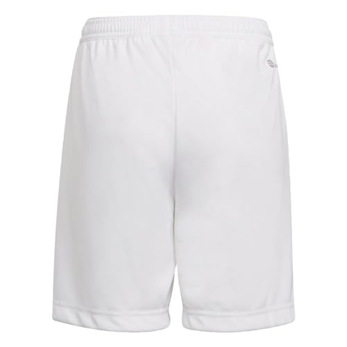 adidas Kids' Entrada 22 Training Shorts, White, X-Large