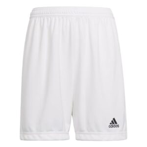 adidas Kids' Entrada 22 Training Shorts, White, X-Large