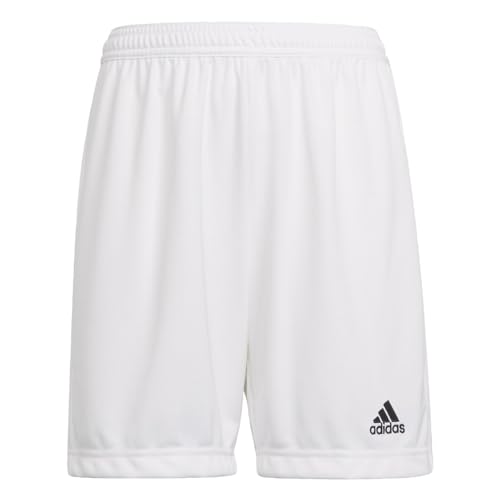 adidas Kids' Entrada 22 Training Shorts, White, X-Large