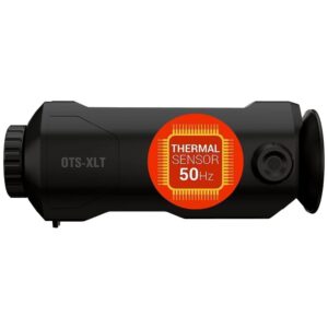 ATN OTS-XLT Compact Lightweight Thermal Viewer, 2.5-10x, Black