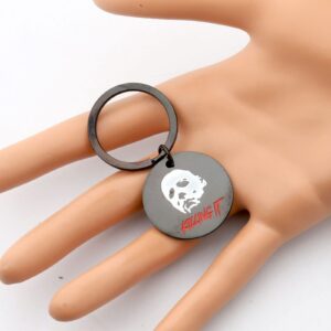 TIIMG Halloween Scary Horror Gift KILLING IT Slasher Keychain Horror Movie Gifts for Women (KILLING IT mike)