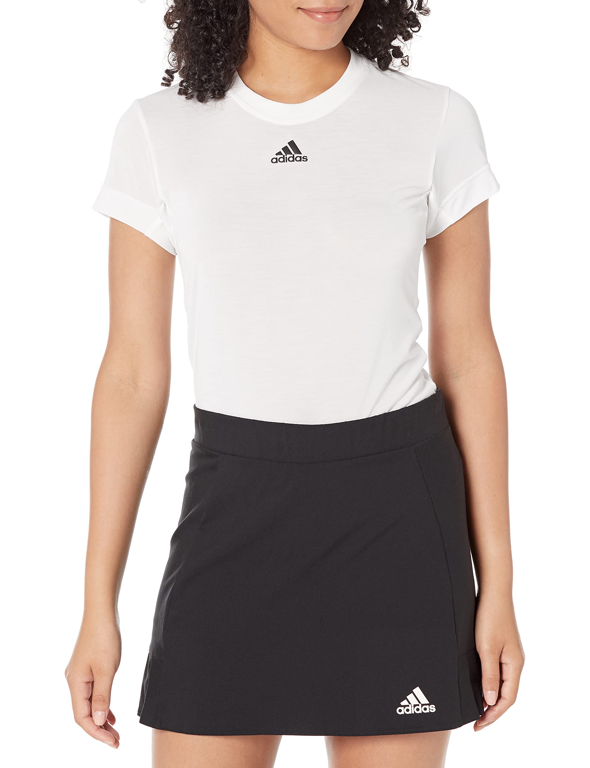 adidas Women's Tennis Freelift T-Shirt, White, Medium