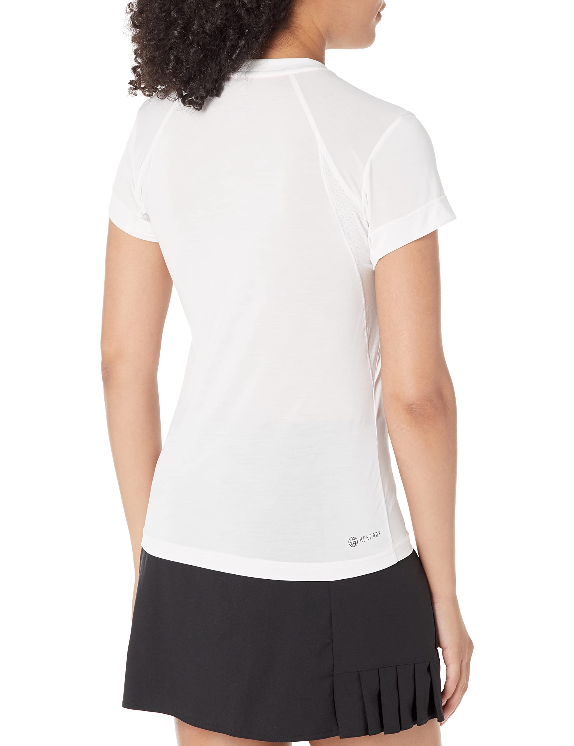 adidas Women's Tennis Freelift T-Shirt, White, Medium