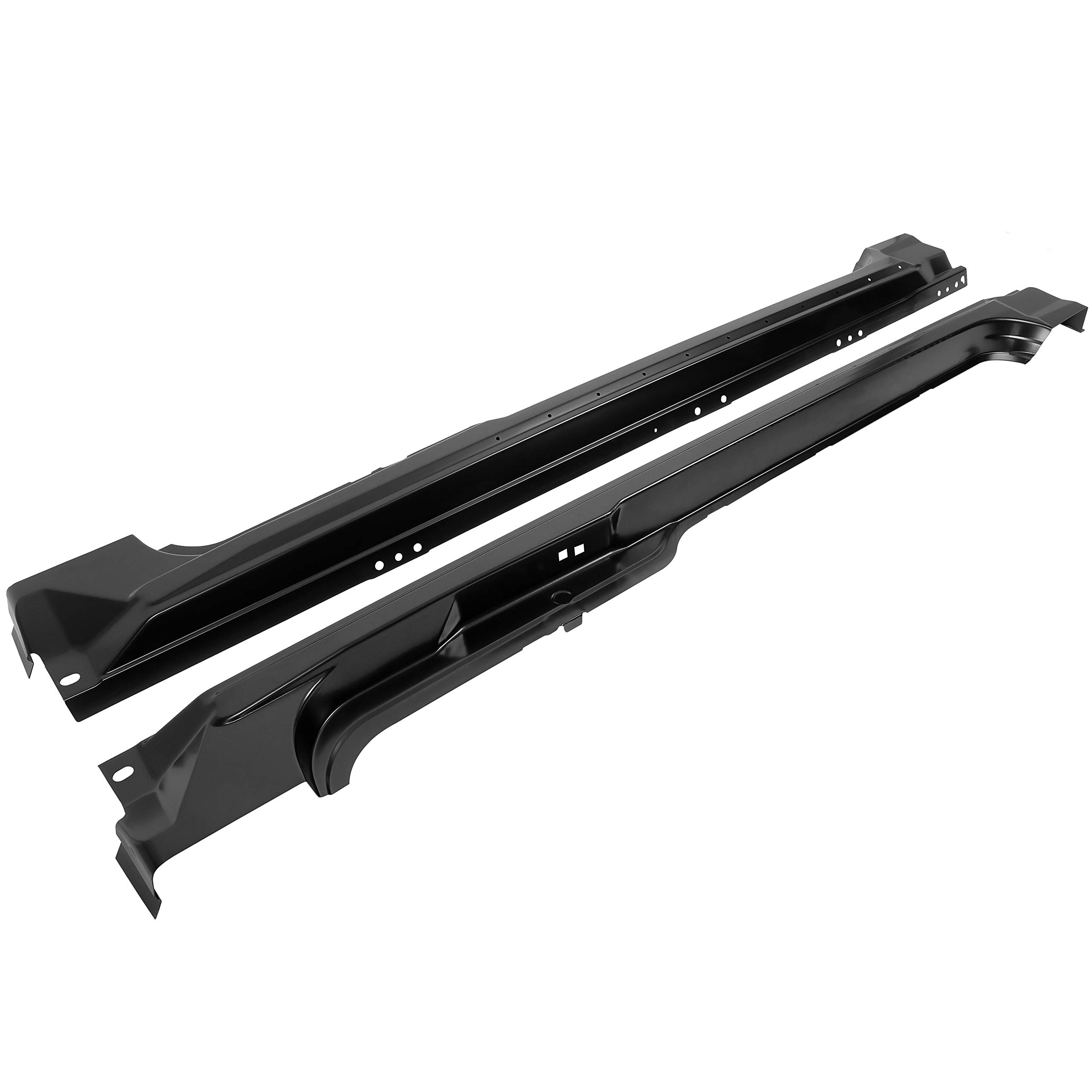 KUAFU Rocker Panel Extended Pair Compatible with 2009-2014 Ford F150 Truck Super Cab