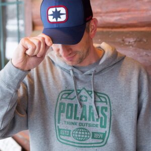 Polaris ATV Ellipse Patch Trucker Hat