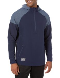 rawlings men's standard adult color sync long sleeve jacket, medium, navy