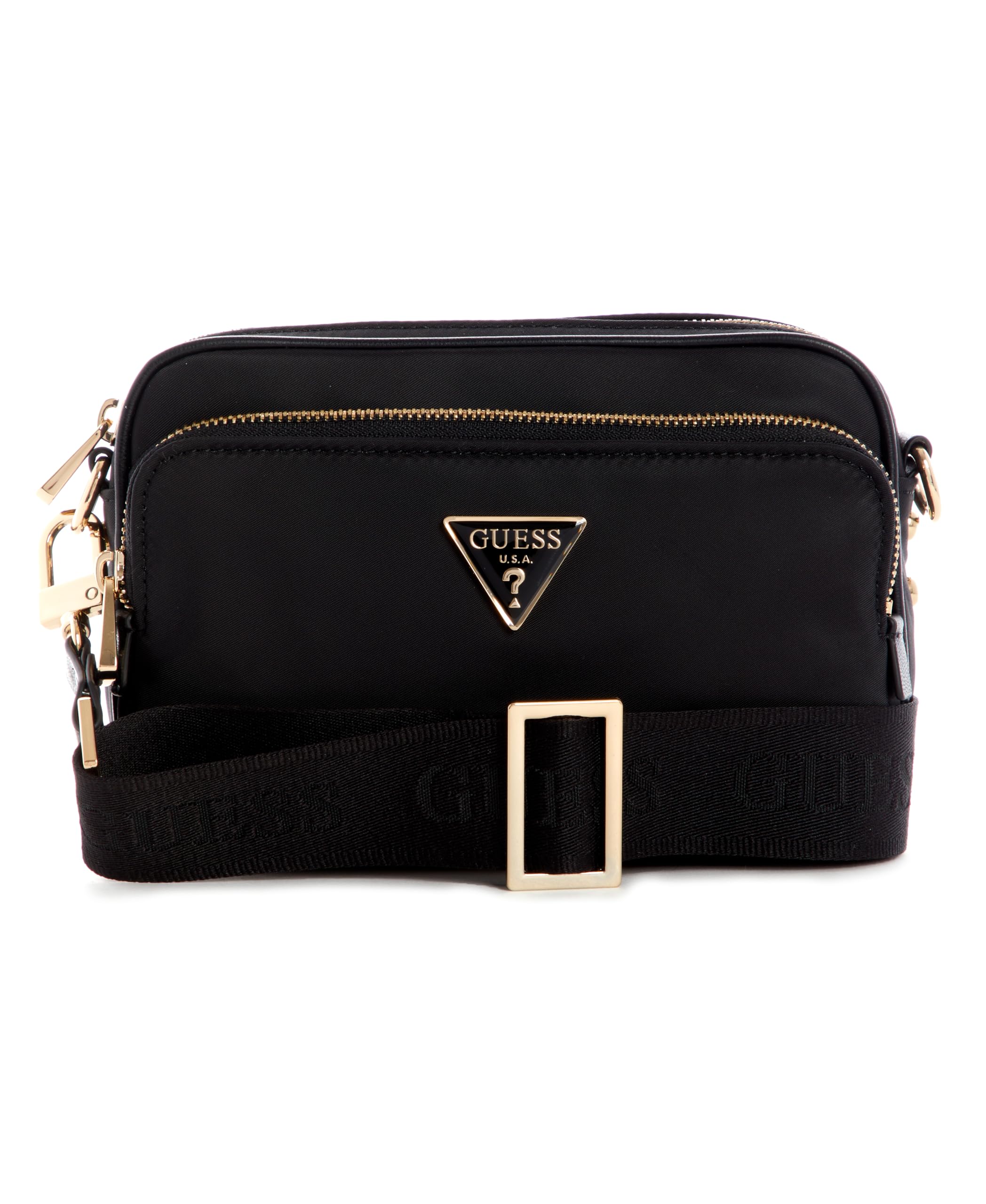 GUESS Little Bay Crossbody Camera, Black