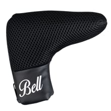 Bell II SS-410 Oversize Blade Side-Saddle Golf Putter + Winn Two-Piece Grip (Right, 47)