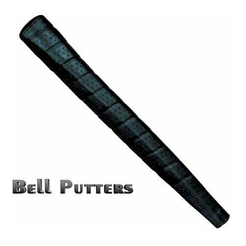 Bell III Upright Lie Half-Mallet 365 Golf Putter (79 Degree Lie) + Tacki-Mac Wide Flat Top Jumbo Grip (Right, 40)