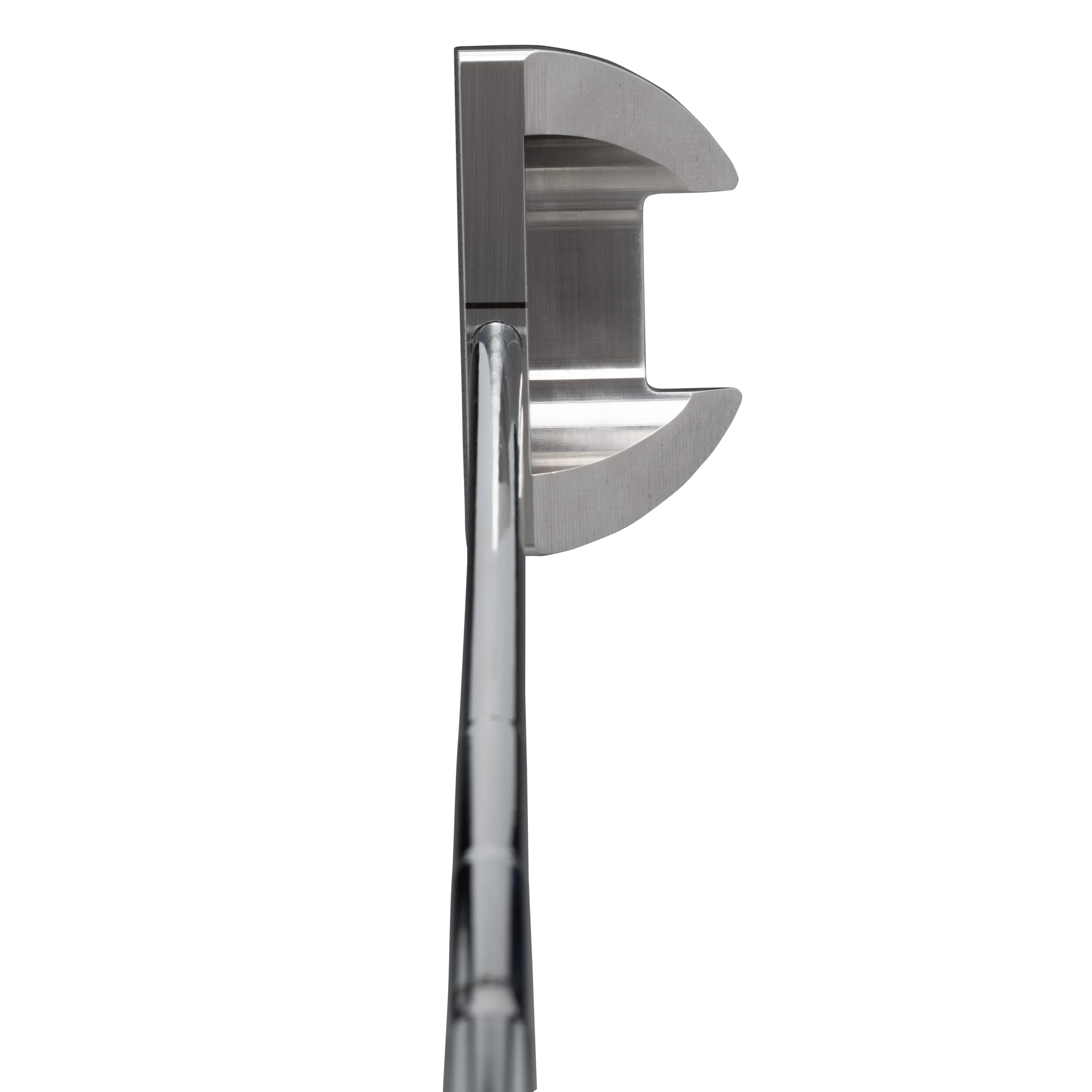 Bell III Upright Lie Half-Mallet 365 Golf Putter (79 Degree Lie) + Winn Dri-Tac Dark Gray Standard Grip (Right, 34)