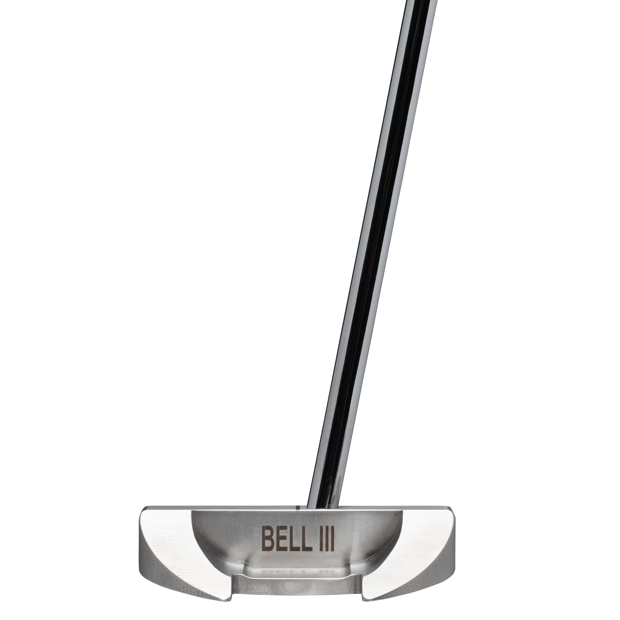 Bell III Upright Lie Half-Mallet 365 Golf Putter (79 Degree Lie) + Winn Dri-Tac Dark Gray Standard Grip (Right, 34)