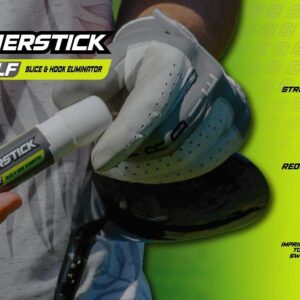 Flierstick Golf Slice & Hook Eliminator – Improve Your Golf Game - Longer Straighter Shots - Slick Stick Compound Helps Reduce Spin, Increase Distance & Improve Accuracy – No Slice Golf Accessory