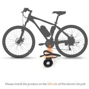 KT-V12L/R Electric Bike Magnets Pedal Assist Sensor Ebike Kit Easy Crank Installation PAS Sensor (V12L Waterproof Plug)