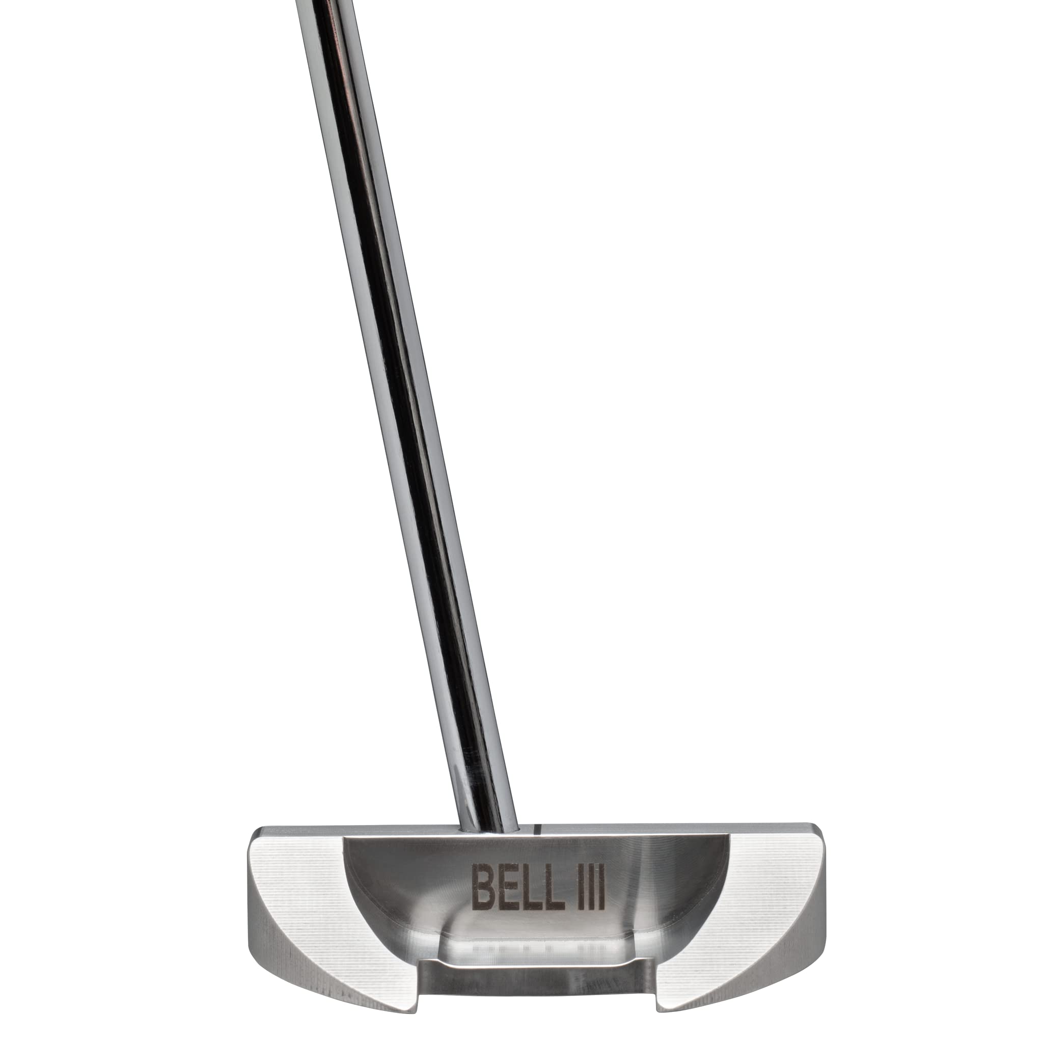 Bell III Upright Lie Half-Mallet 365 Golf Putter (79 Degree Lie) + Winn Dri-Tac Dark Gray Standard Grip (Right, 34)