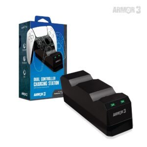 armor3 m07507 dual controller charging station for dualsense™ (ps5™)