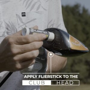 Flierstick Golf Slice & Hook Eliminator – Improve Your Golf Game - Longer Straighter Shots - Slick Stick Compound Helps Reduce Spin, Increase Distance & Improve Accuracy – No Slice Golf Accessory