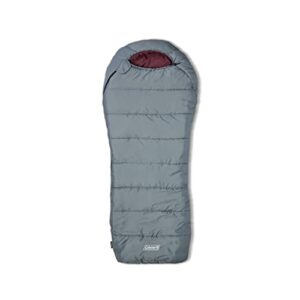 coleman sleeping bag—tidelands 50° big & tall mummy sleeping bag for adults