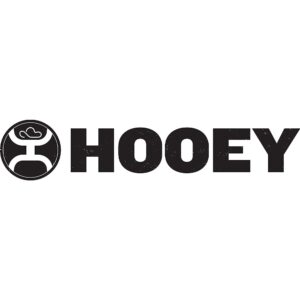 HOOEY Sterling 6-Panel Adjustable Trucker w/Logo (Black with Grey Logo)