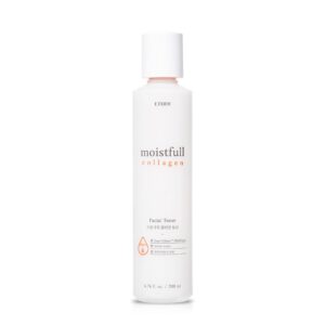 etude moistfull collagen toner, 6.76fl.oz (200ml) (21ad) | water essence type toner to hydrate and keep your skin moistured