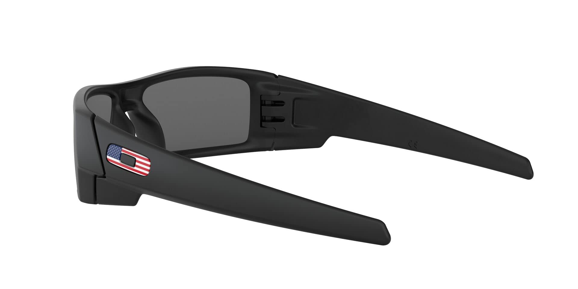 Oakley Gascan OO9014 Sunglasses For Men Matte Black/Gray - USA Icon (11-192) Bundle Leash +VISIOVA Accessories